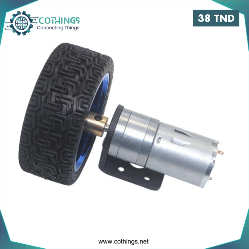 Kit Moteur 12v 620rpm Moteur Roue Accouplement Cothings Cothings Vente Arduino 