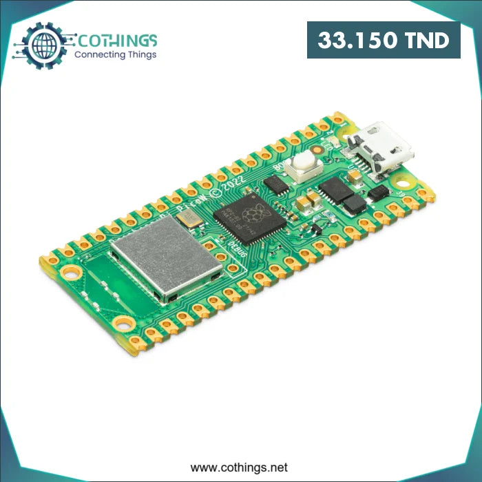 Raspberry Pi Pico W Microcontroller Development Board Avec Wifi Default Title