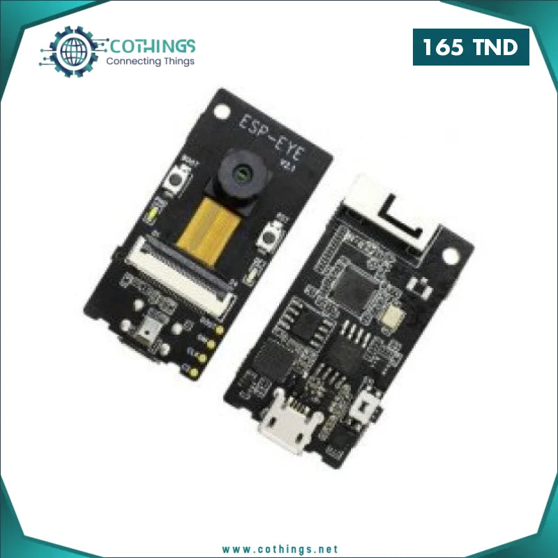Kit ESP-EYE V2.1 avec reconnaissance faciale et vocale - CoThings ...